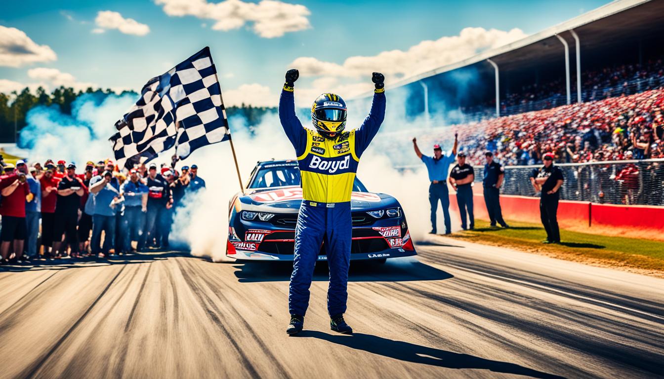 Donald McIntosh Motors to Stars and Stripes 40 Victory at Boyd’s Speedway